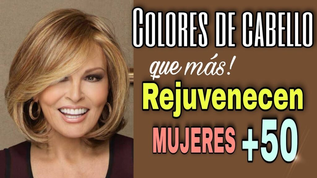 Aprende los mejores tintes de cabello para mujeres mayores de 50 años y ...